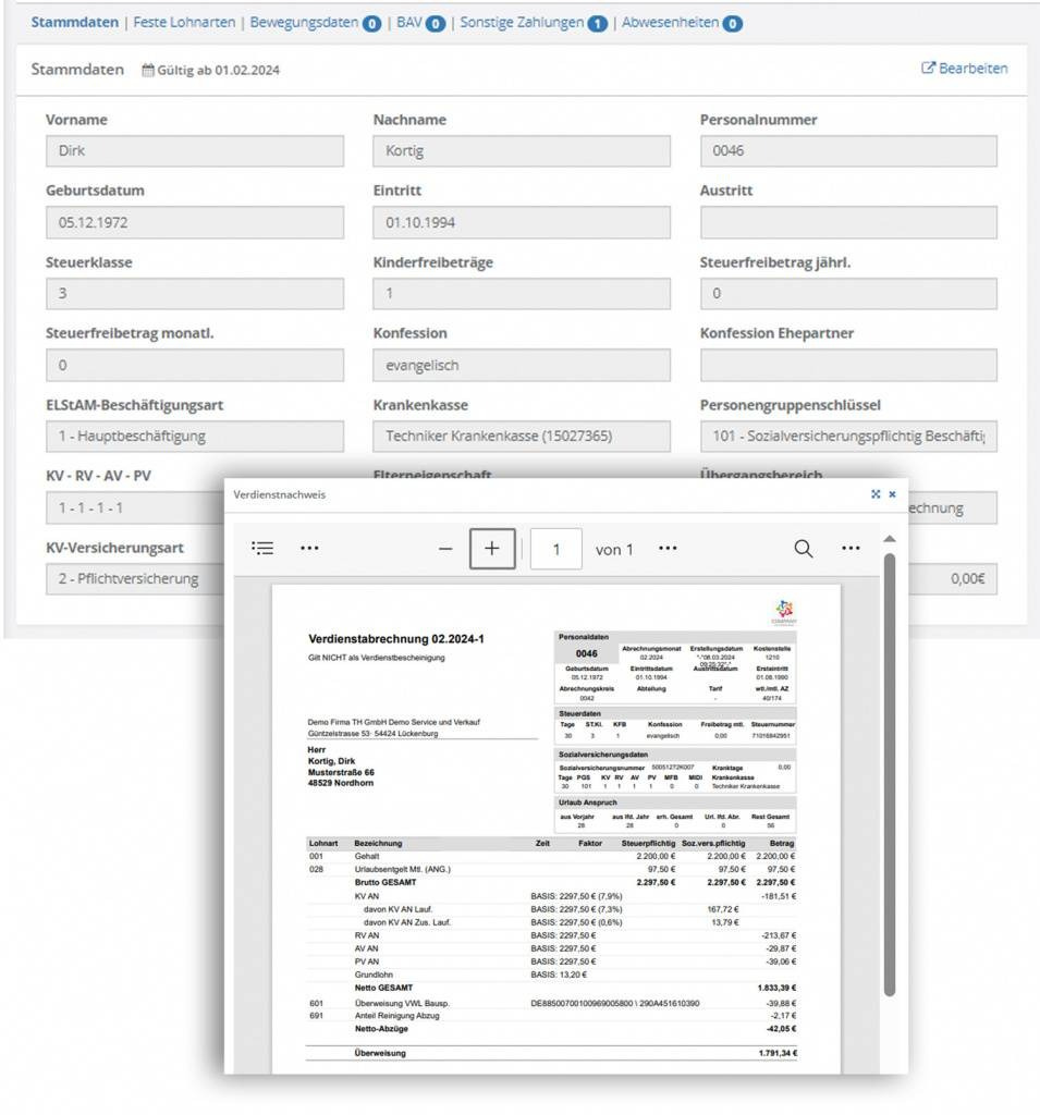 Software Entgeltabrechnung | Lohn und Gehaltsabrechnung Software, Payroll Software, Löhne und ...